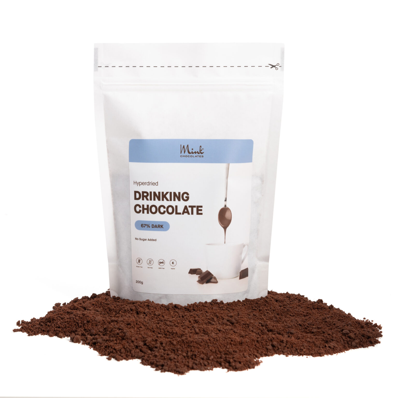 Super-Dried Drinking Chocolate - Mink Chocolates