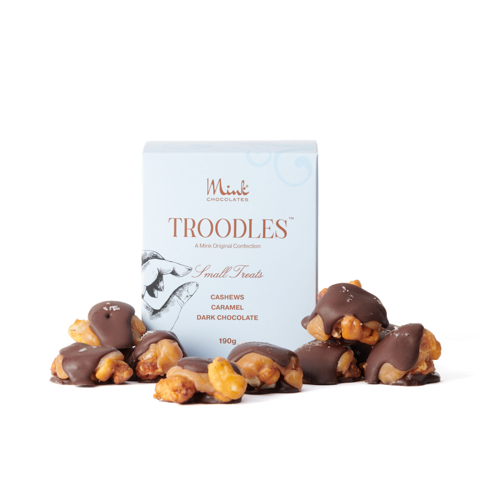 Troodles with Cashews - Mink Chocolates